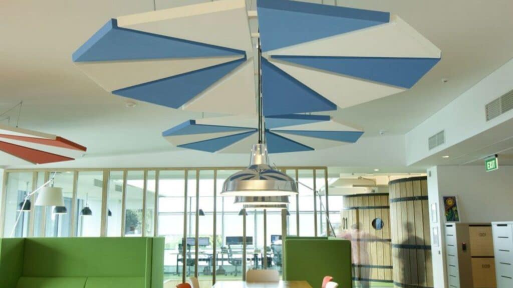 How Do Acoustic Baffles and Clouds Improve Sound Quality in Large Spaces?