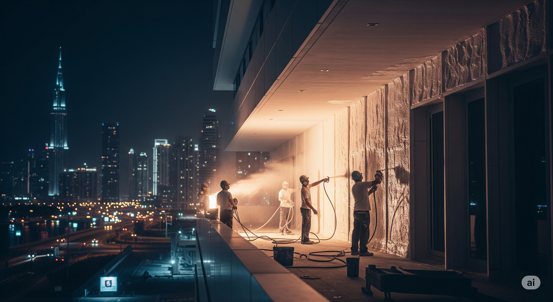 Controlling Sound in Dubai: How Acoustic Spray Insulation Works - akinco.ae